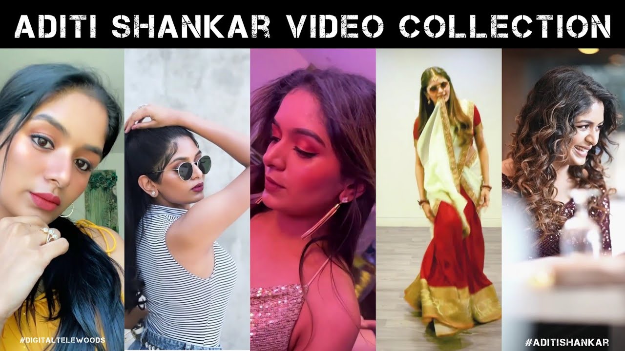 Aditi Shankar video collections 🥰🥰Aditi Shankar New Video | Reels And ...