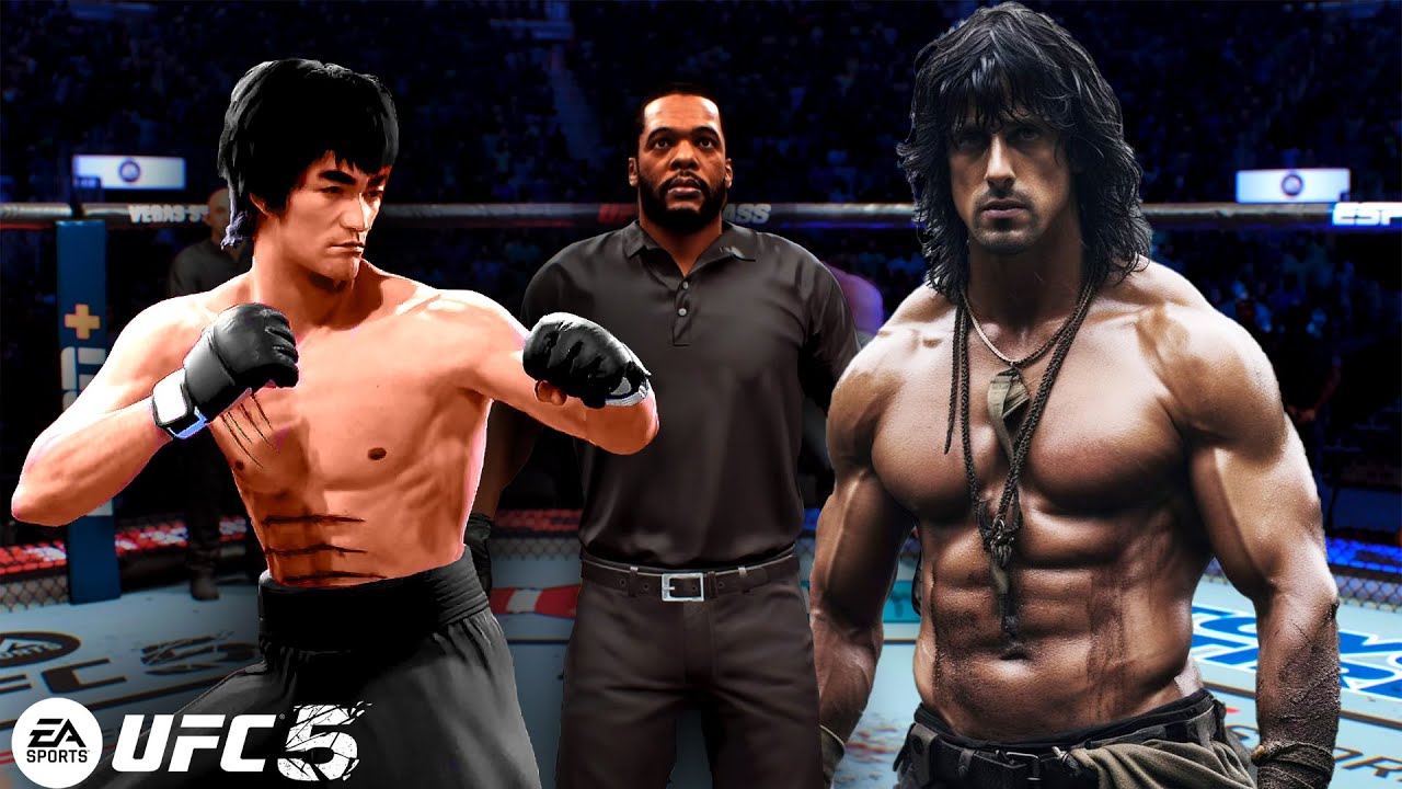 UFC 5 | Bruce Lee vs. Crazy Rambo (EA Sports UFC 5) - YouTube