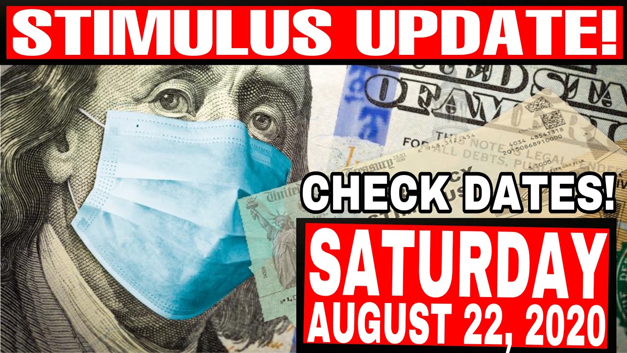 SECOND STIMULUS CHECK UPDATE AUGUST 22, 2020! - YouTube