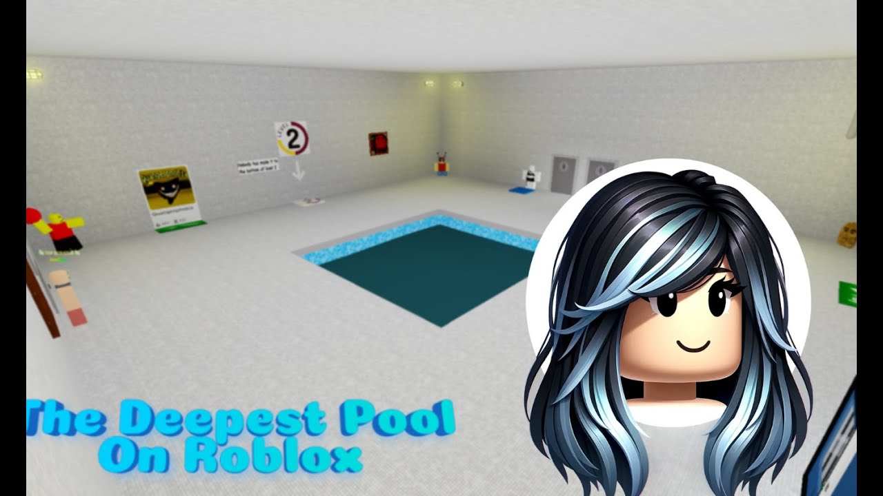 A piscina mais profunda no Roblox (The Deepest Pool) - YouTube