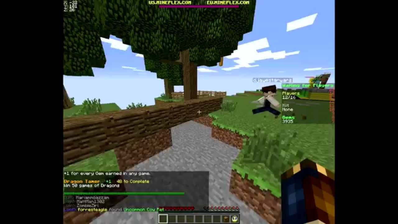 Minecraft: RUN! RUN AWAY! Mineplex Mini-Games - YouTube