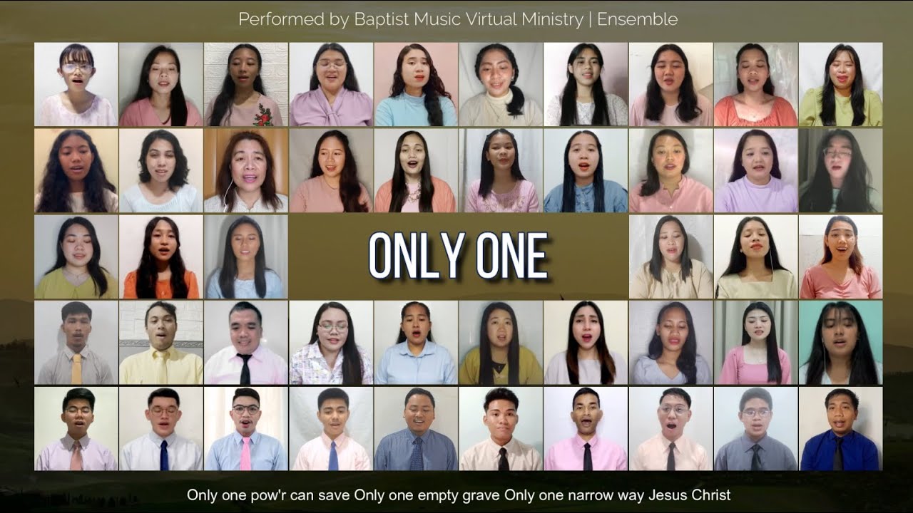 Only One | Baptist Music Virtual Ministry | Ensemble - YouTube