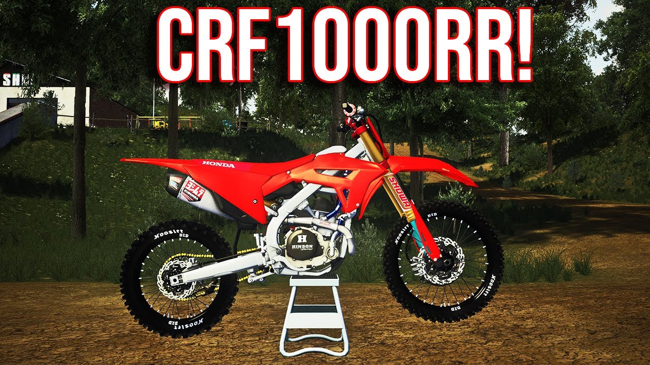 THE NEW 250HP CRF1000RR V2 IS INSANE!! (MXBIKES) - YouTube