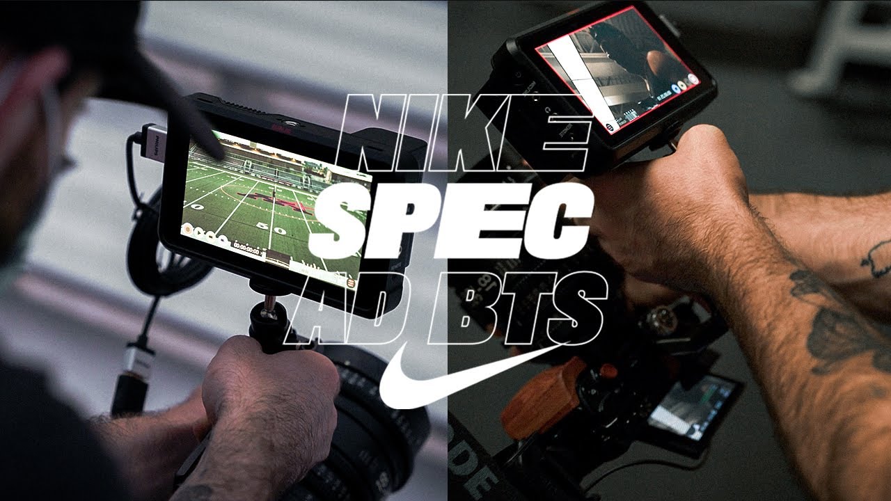 Nike Spec Commercial | Behind The Scenes 🎥🙈 - YouTube