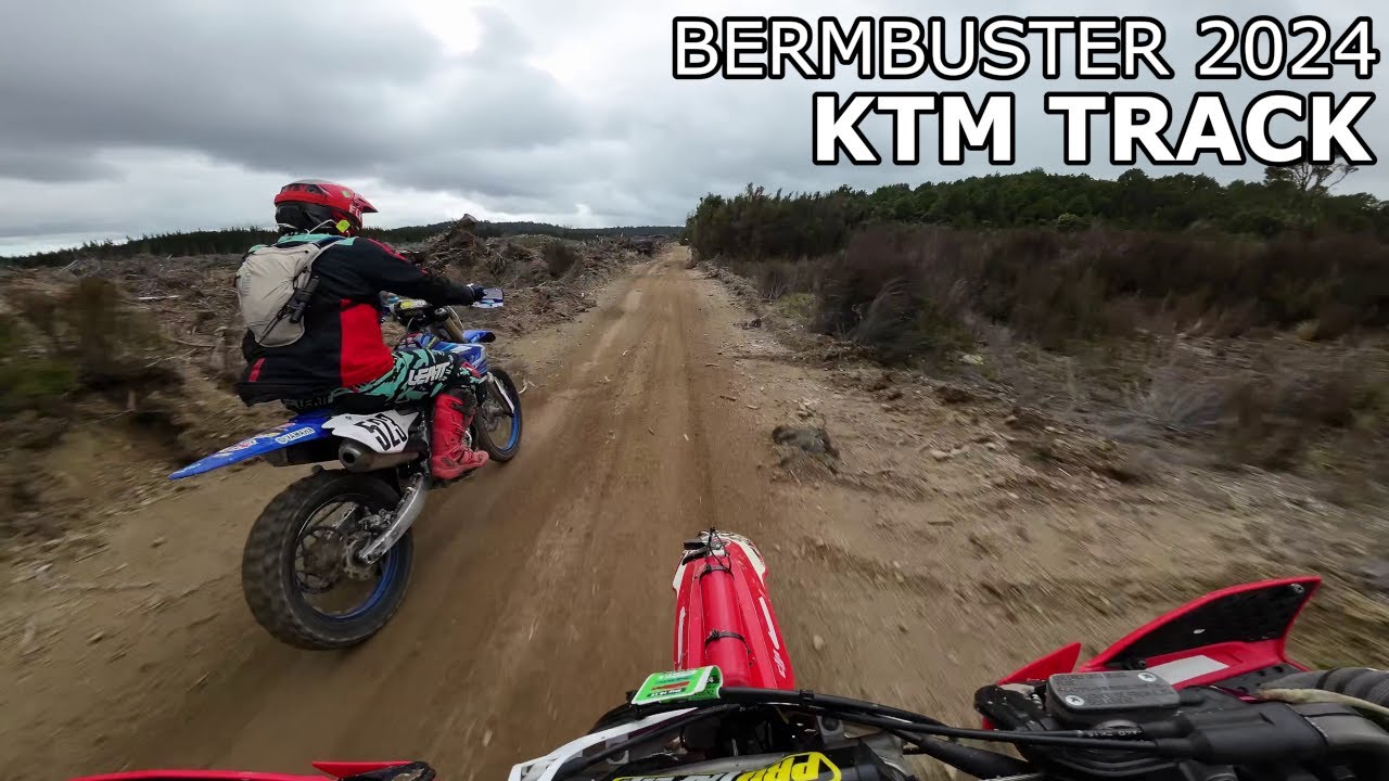 BERM BUSTER 2024 - KTM MAIN TRACK - FAST SECTIONS - YouTube