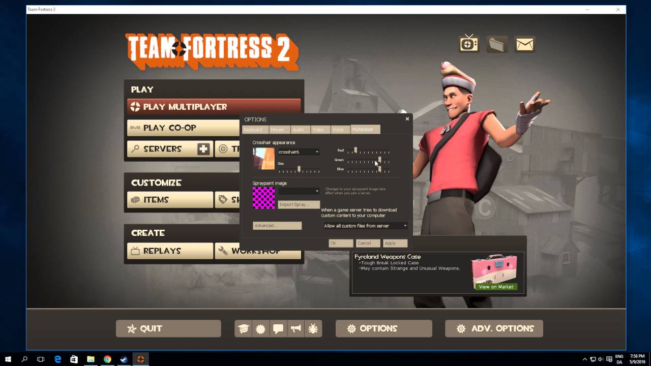How To Change Crosshair Color In TF2 YouTube how-to-change-crosshair-color-in-tf2-youtube