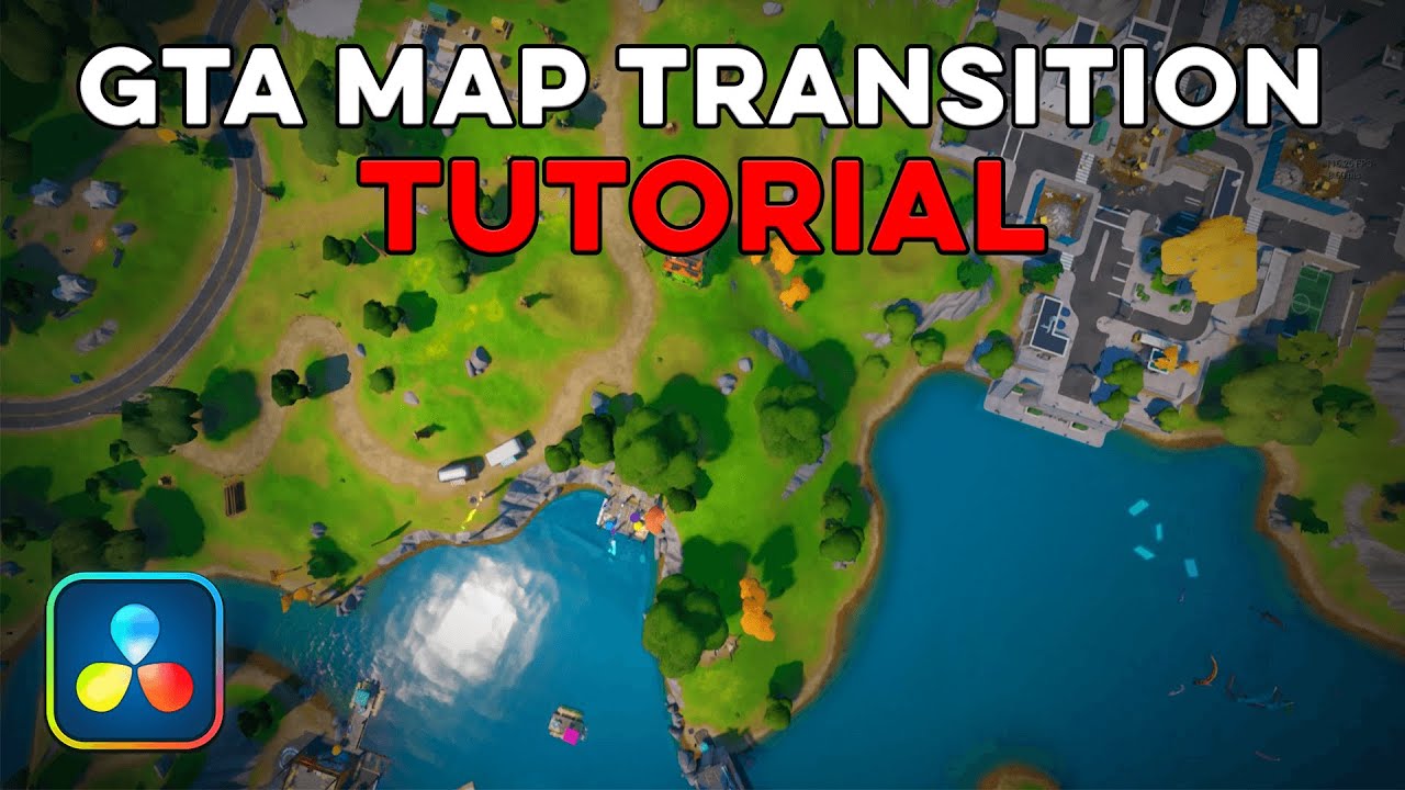 How to make this *GTA MAP TRANSITION* in DaVinci Resolve 17 (+FREE ...
