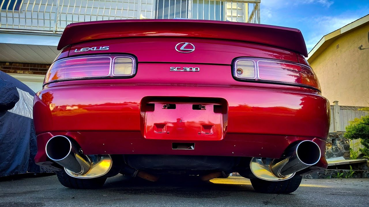 Lexus SC300 2JZ-GE Exhaust & Cold Start - YouTube