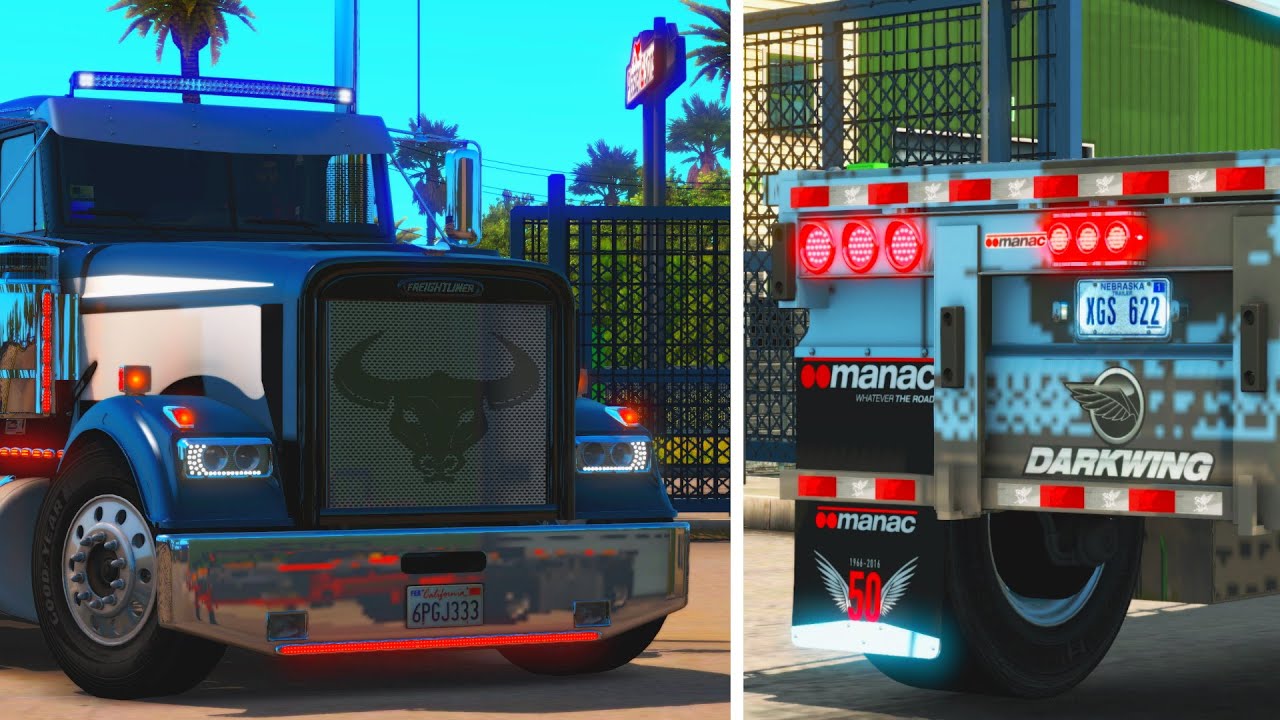 Freightliner Classic XL Jon Ruda Mods | American Truck Simulator - YouTube