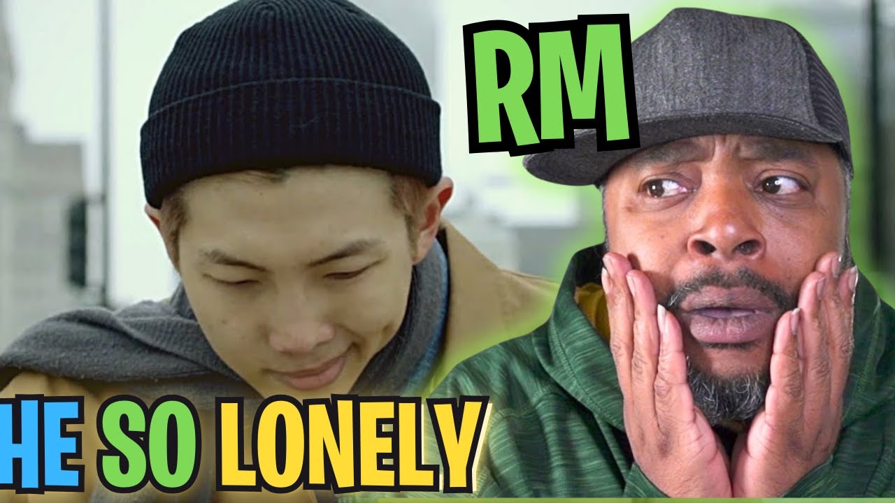 First Time Seeing BTS (방탄소년단) RM 'Lonely' MV REACTION - YouTube