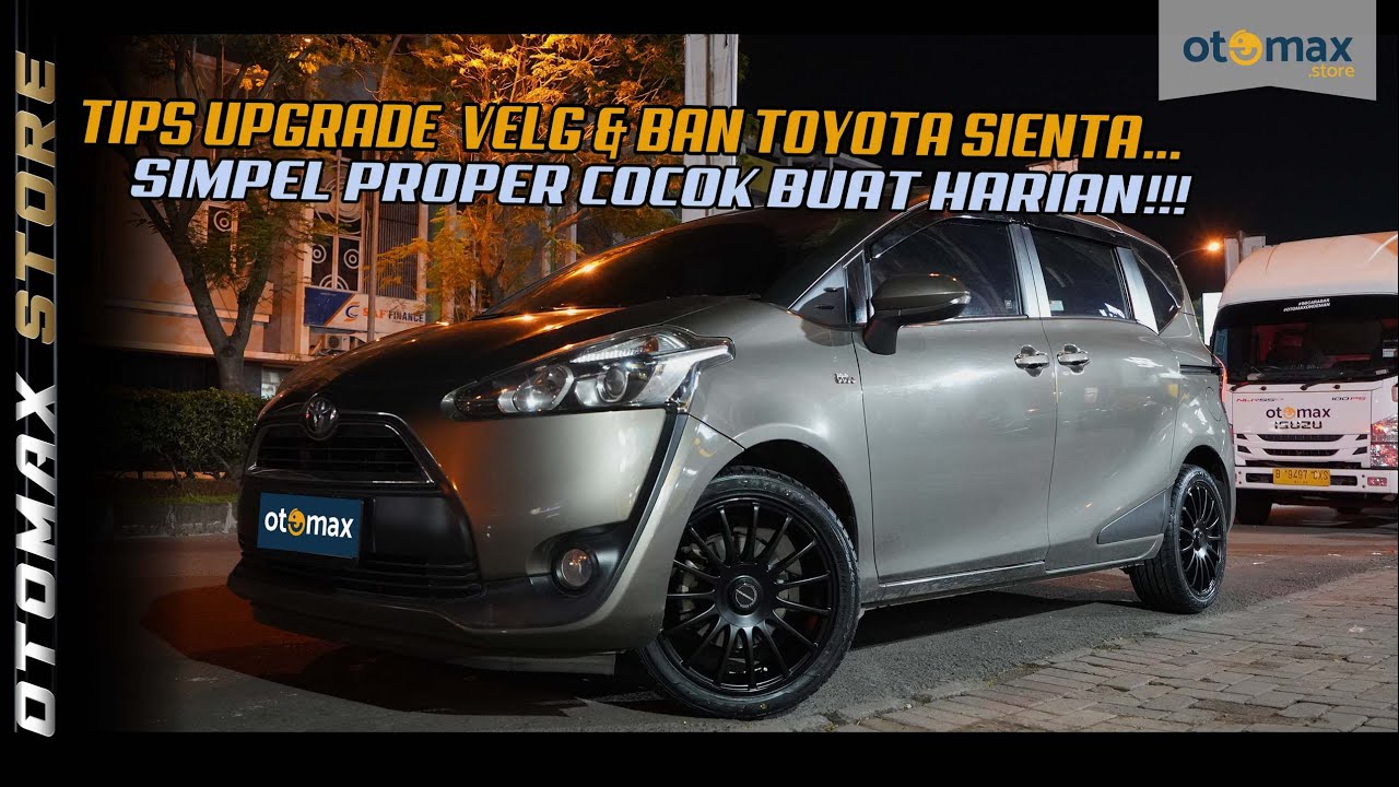 Modifikasi Mobil Toyota SIENTA, Dengan Velg Torsion Newton Original ...