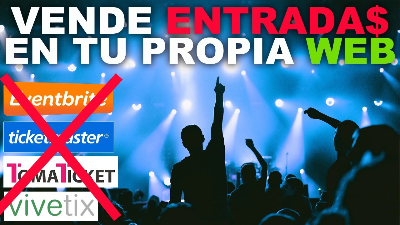 Como vender entradas para un evento en tu página web - YouTube