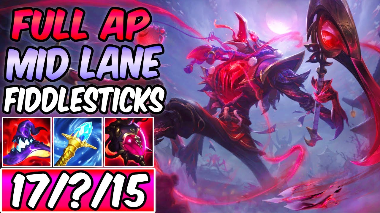 S+ FULL AP FIDDLESTICKS MID | New Build & Runes S14 | BLOOD MOON ...