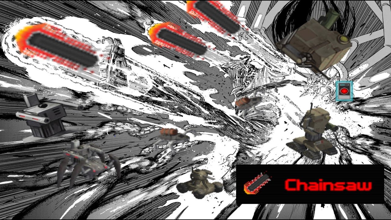 Chainsword Man vs Boston Dynamics: Round 1 (Underrail) - YouTube