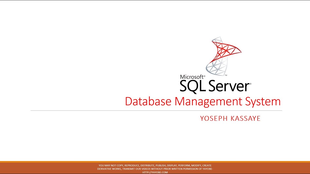 Part 34 SQL Server in Amharic Language Sub Query - YouTube
