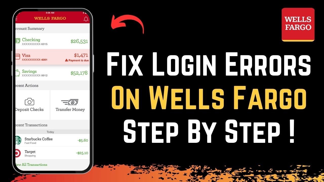 How to Fix Login Errors on Wells Fargo ! - YouTube