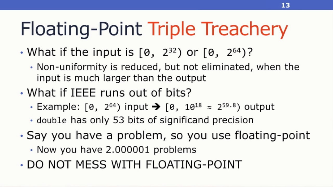 GoingNative 2013 rand Considered Harmful - YouTube