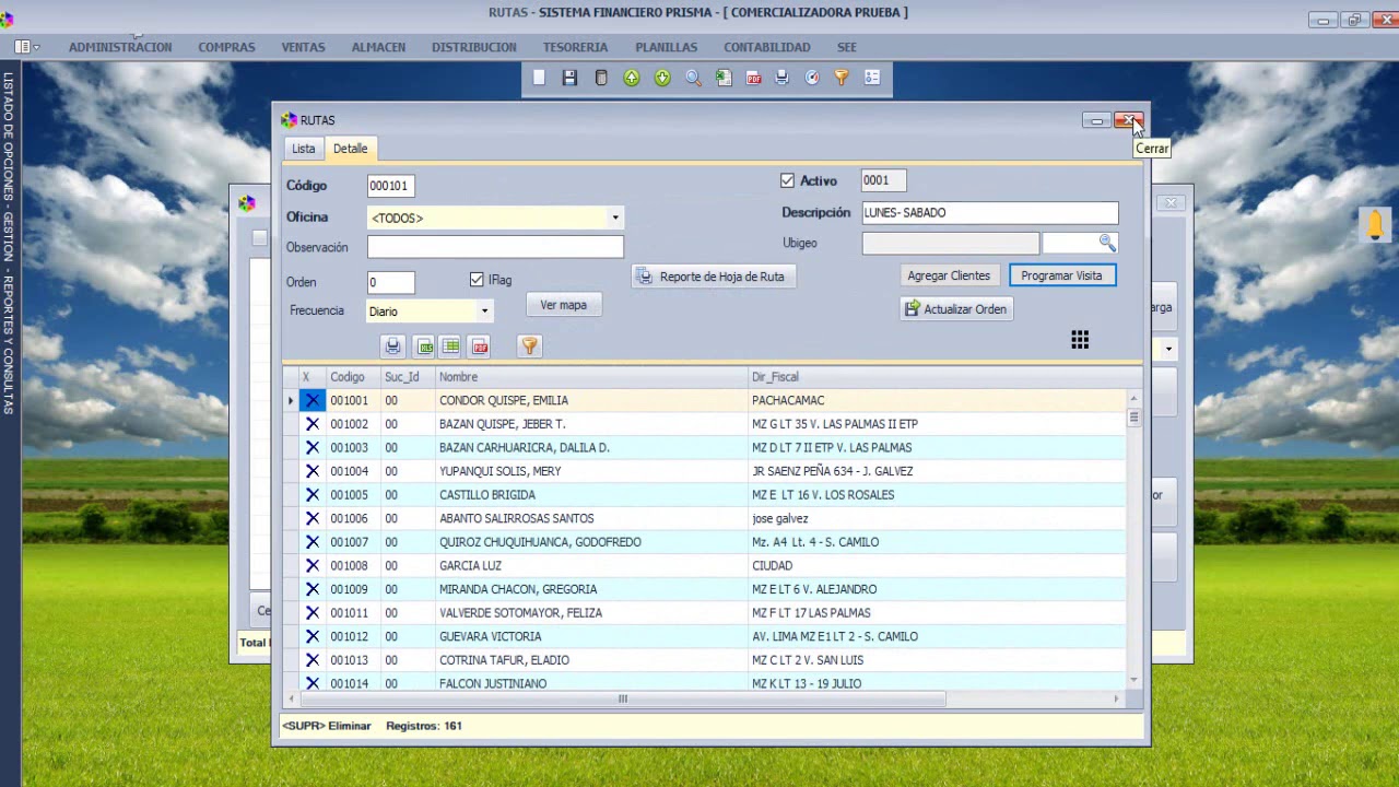 INTERFAZ MOVIL PRISMA ERP - YouTube