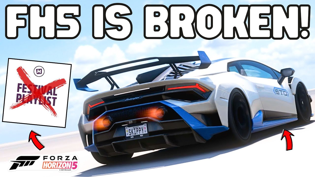 Forza Horizon 5-Where's the FIX for the Festival Playlist?!?-FH5 IS ...