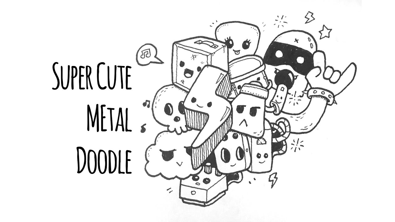 Super Cute Metal Doodle - YouTube