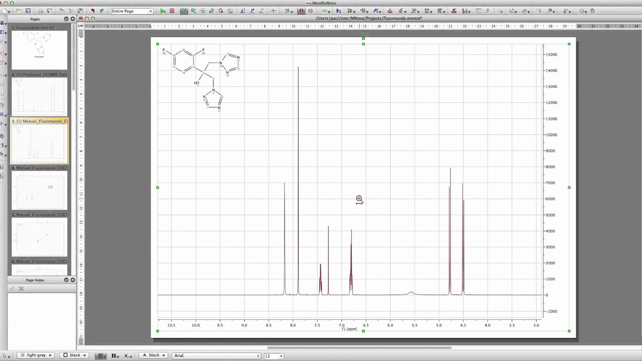 1H NMR spectrum of fluconazole. An NMR tutorial. - YouTube