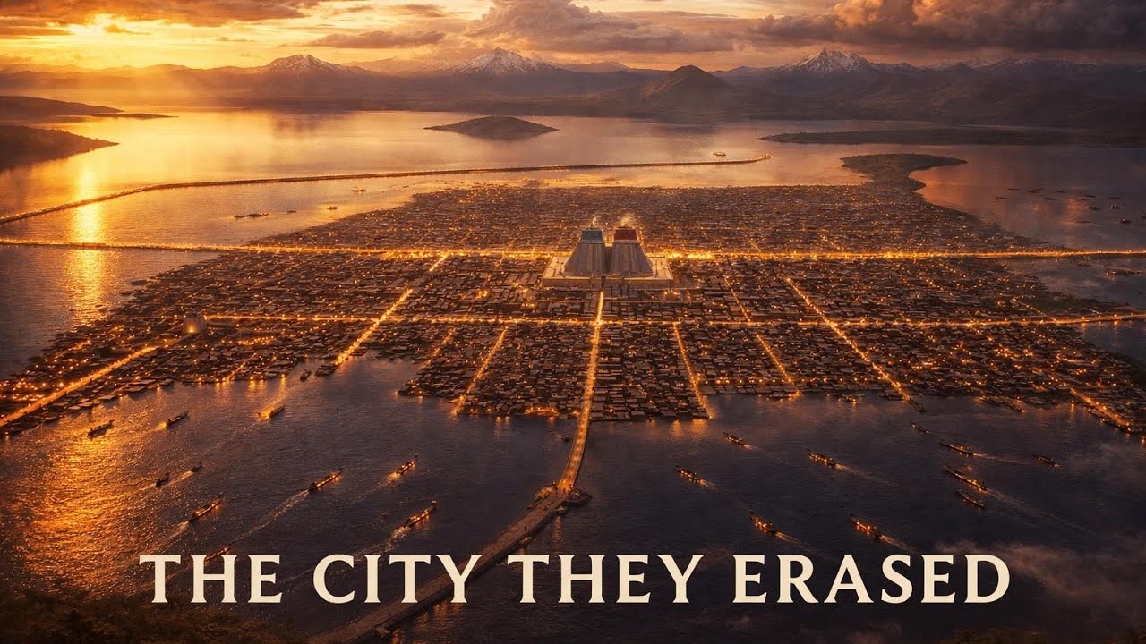 The Lost Floating City of the Aztecs Recreated in AI - YouTube