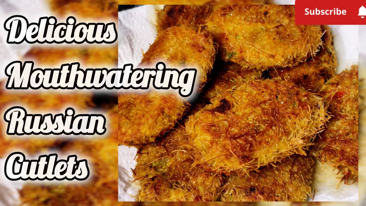 Russian cutlets🌶️💯🤤 recipe at home easiest way of making kabab healthy ...