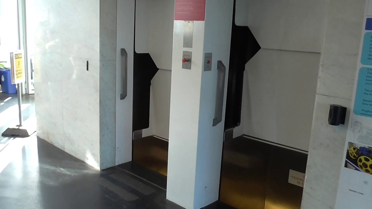 The paternoster lift at Sheffield Arts Tower - YouTube