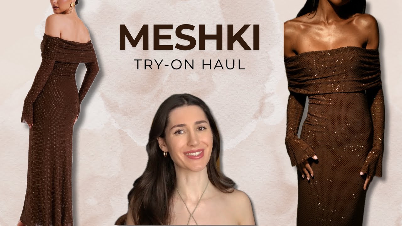 MESHKI Dress Try-On Haul - YouTube