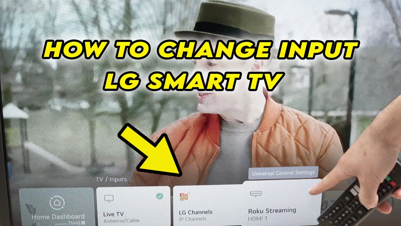 LG Smart TV: How toSwitch Between Inputs (HDMI1, HDMI1, ANTENNA etc ...
