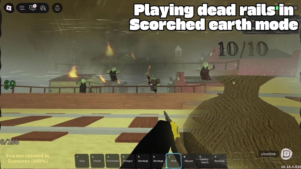 Playing Roblox Dead Rails Scorched earth mode! - YouTube
