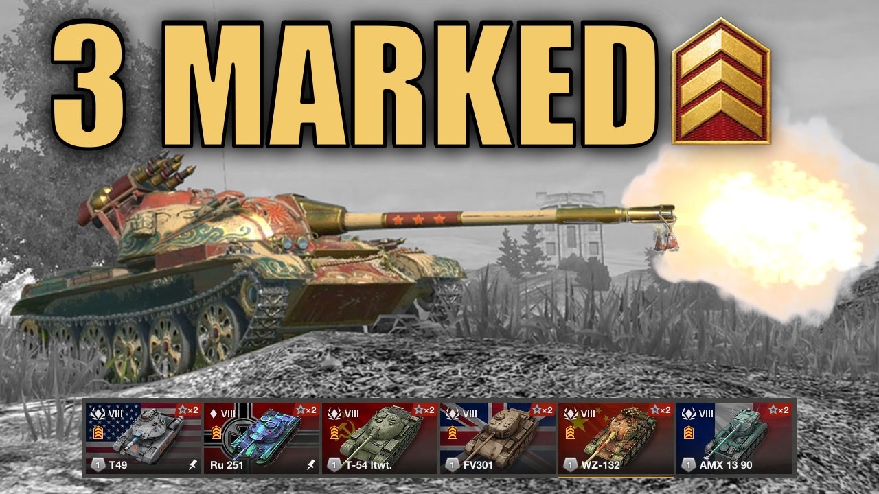 3-Marking the WORST Tier VIII Light Tank (WZ-132 Guide) | World of ...