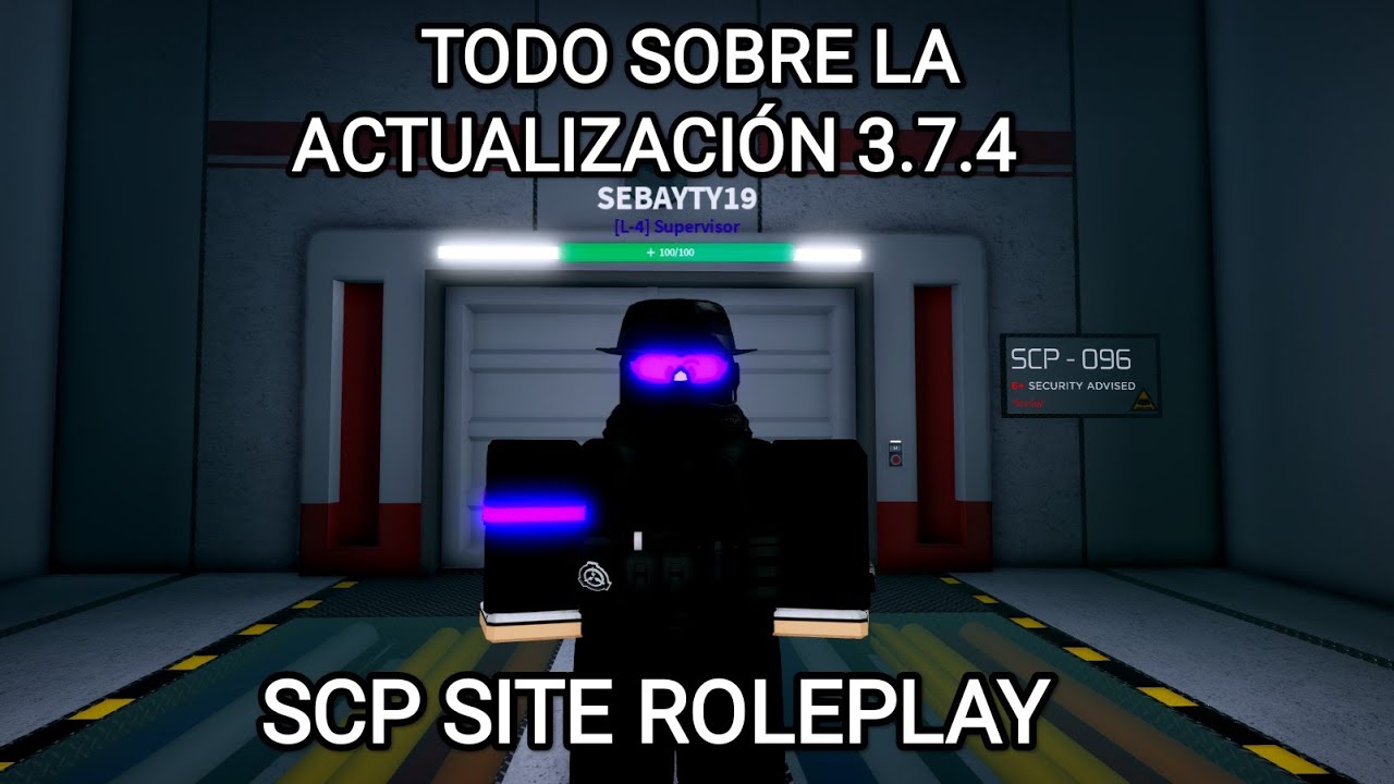 TODO LO NUEVO DE SCP SITE ROLEPLAY (scp site roleplay version 3.7.4 ...