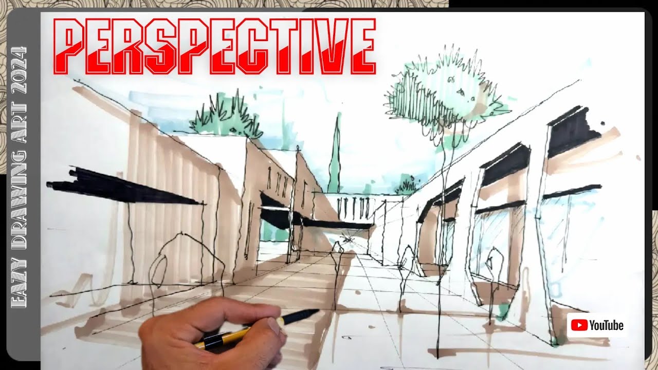 Step-by-Step Guide to Drawing with Perspective - YouTube