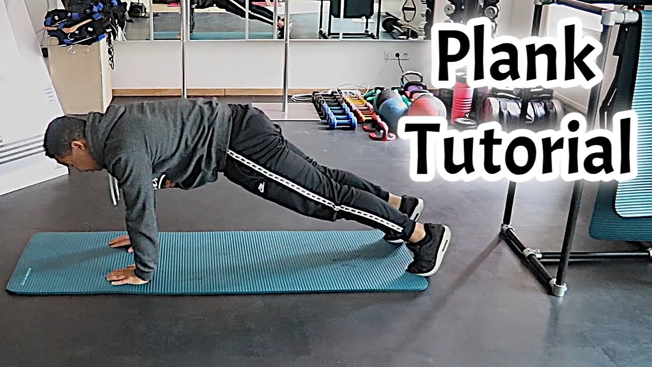 Plank Tutorial - So stabilisierst du deine Plank richtig - YouTube