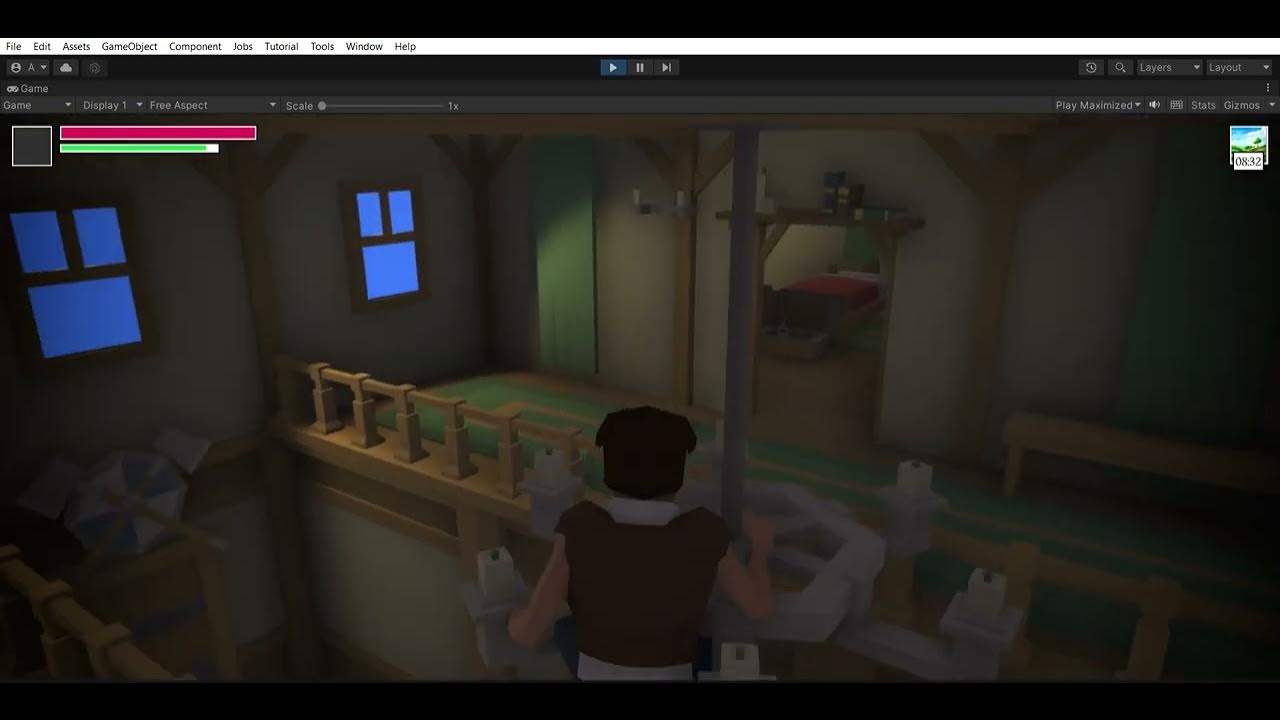 Cacildes Adventure - NPC Routine with Day / Night System #unity #devlog - YouTube