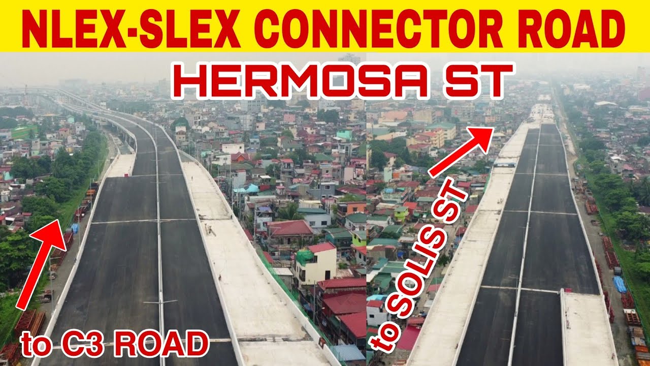 NLEX-SLEX CONNECTOR ROAD PROJECT HERMOSA ST LATEST UPDATE - YouTube