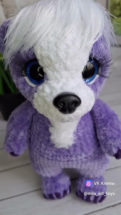 Вязанная игрушка, скунс #crochet #toys #amigurumi #handmade # ...
