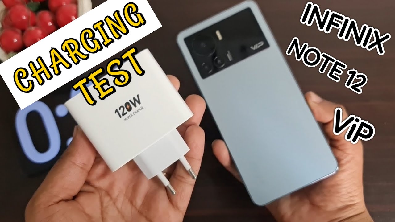infinix Note 12 Vip Charging Test | 120W First Fast Charging - YouTube