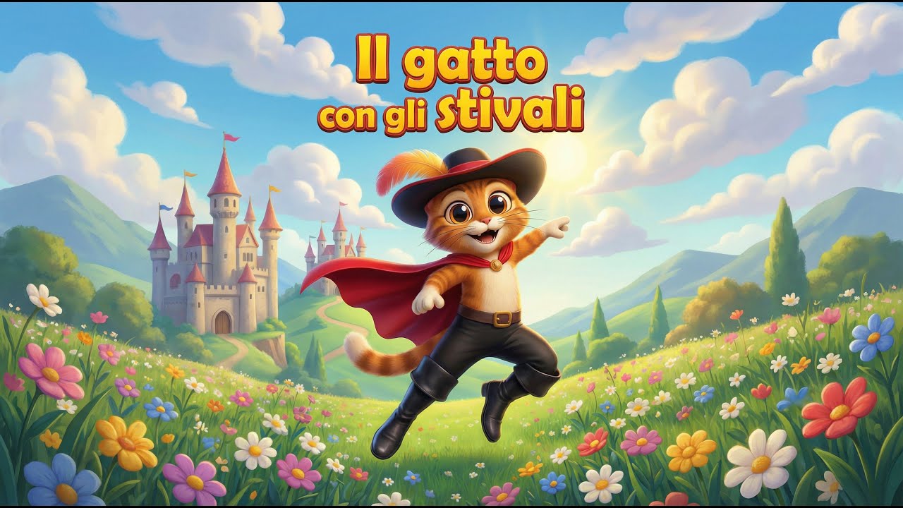 Il Gatto con gli Stivali 🐱 Cartone animato per Bambini - YouTube