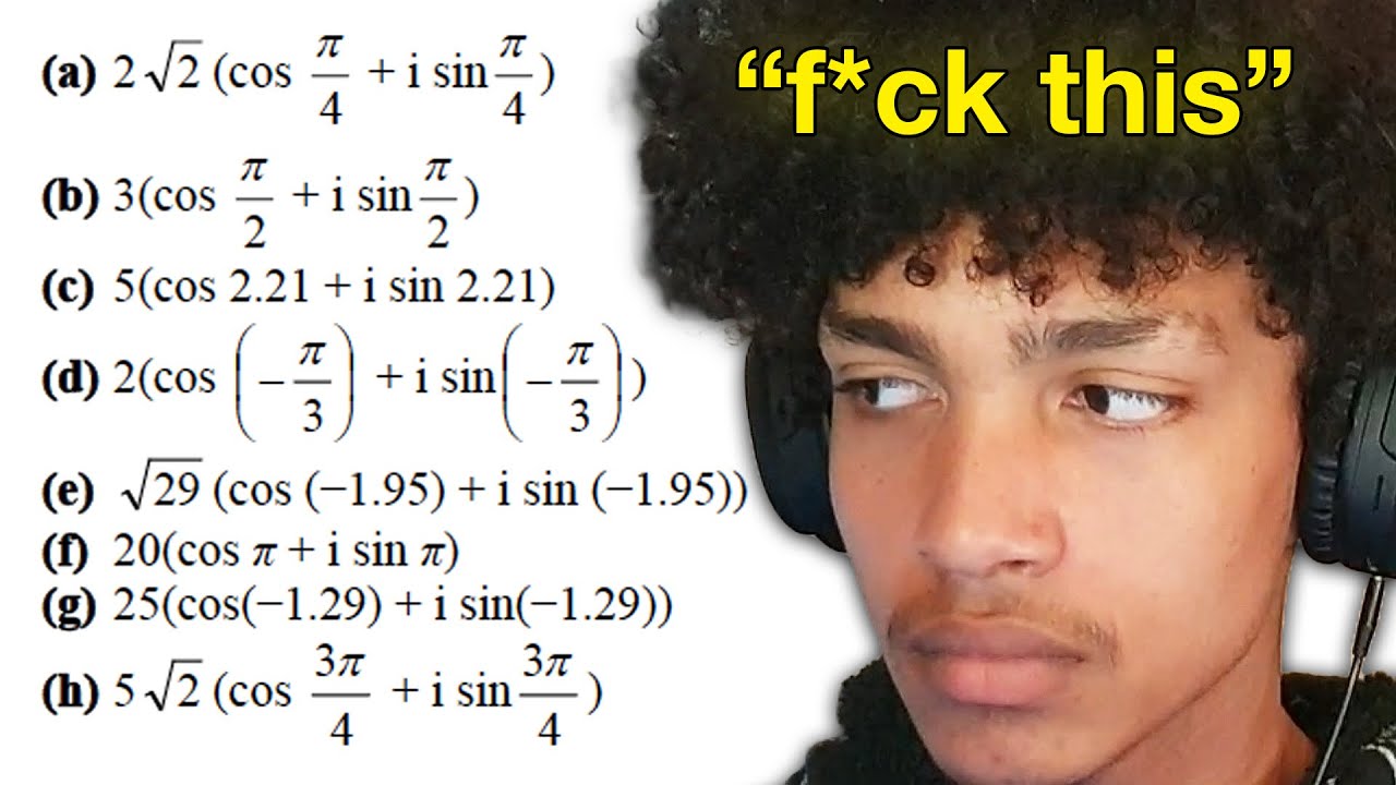 Helping My Irish Viewers With Their Homework - YouTube
