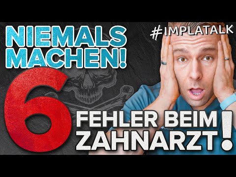 SO vermeidest du grobe Fehler beim Zahnarzt 💀 - Unsere Checkliste mit 6 Tipps