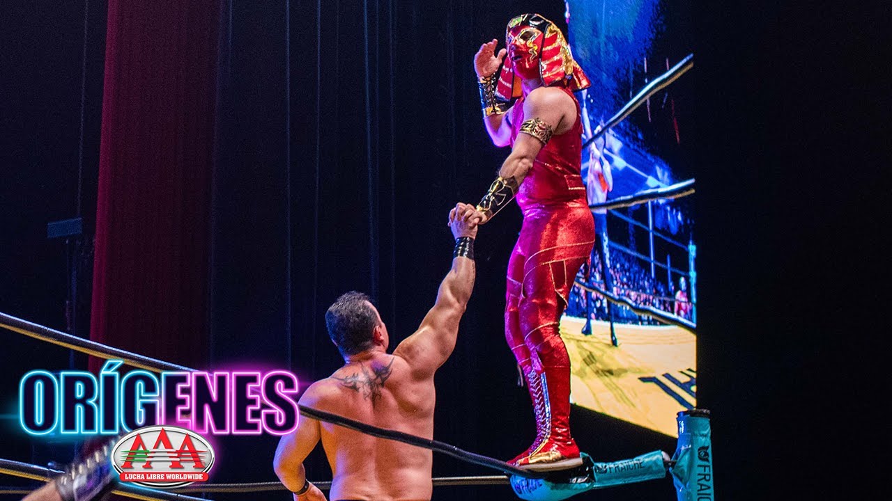 Ultra y La Momia vs Toscano y Belcegor | Origenes | Lucha Libre AAA ...