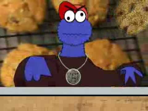 cookie monster rap - YouTube