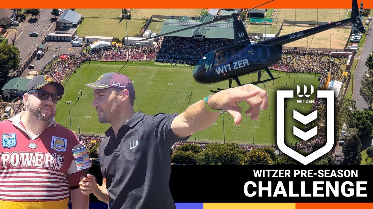 Building the Future of Rugby League: Witzer NRL Pre-Season Games - YouTube