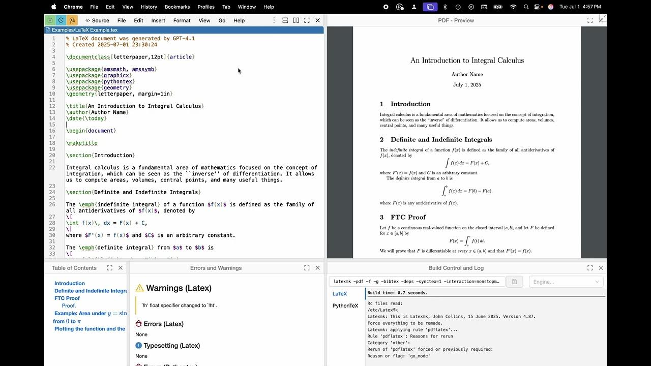 How to View the Word Count for LaTeX Documents in CoCalc - YouTube