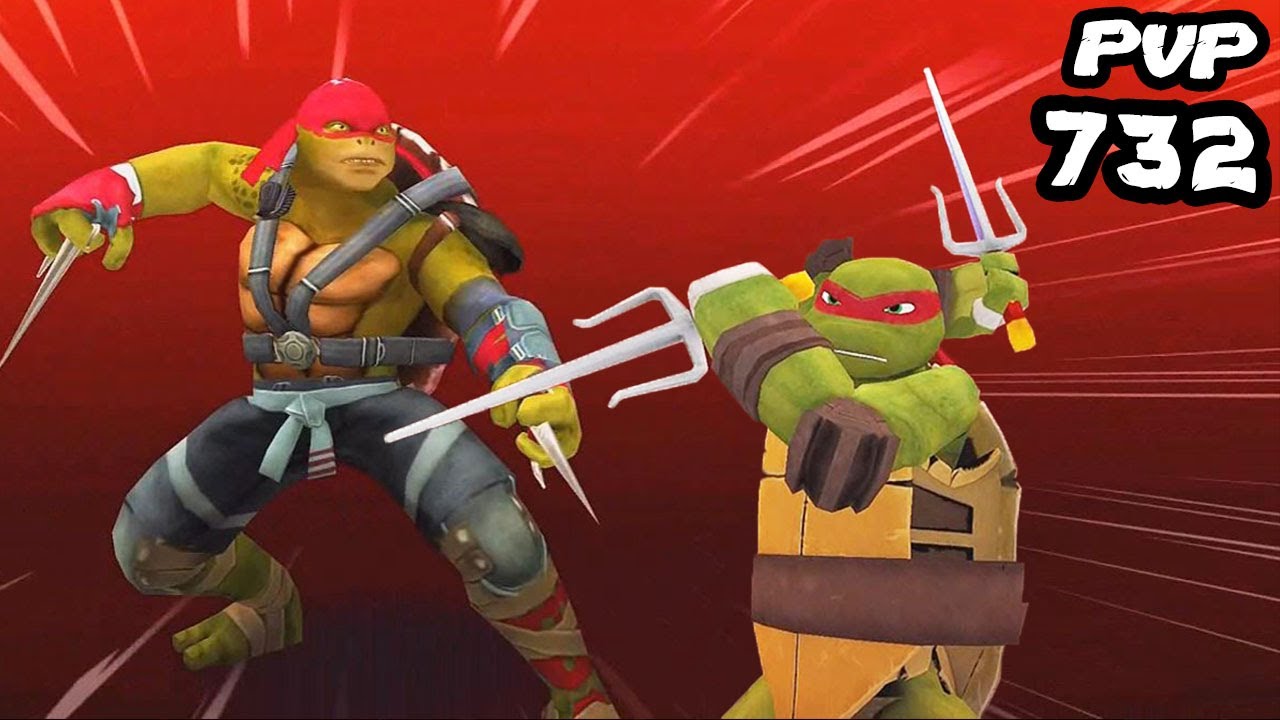 TMNT Legends PVP 732 (Raphael Nick, Raphael Movie, Karai, Donatello ...