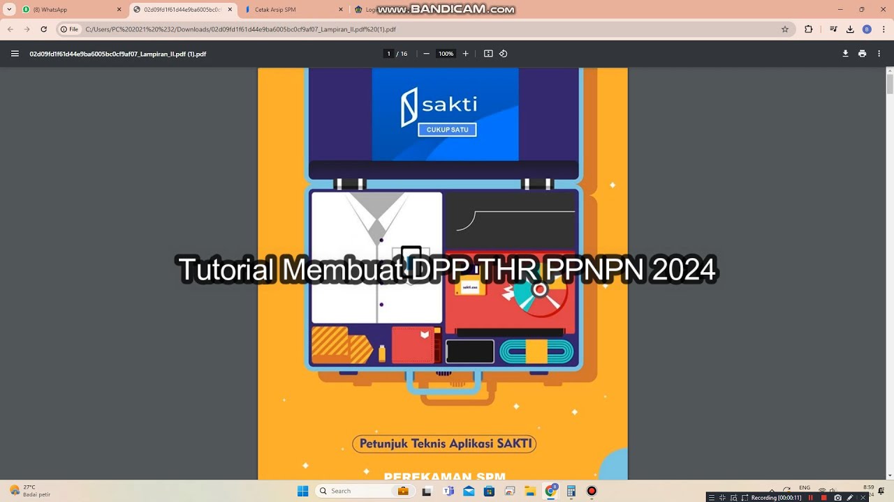 Tutorial Membuat DPP THR PPNPN Tahun 2024 - YouTube