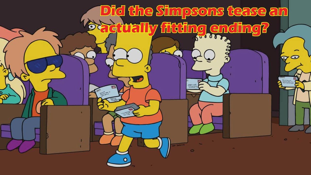 Did The Simpsons Tease an Actual Fitting Ending? - YouTube