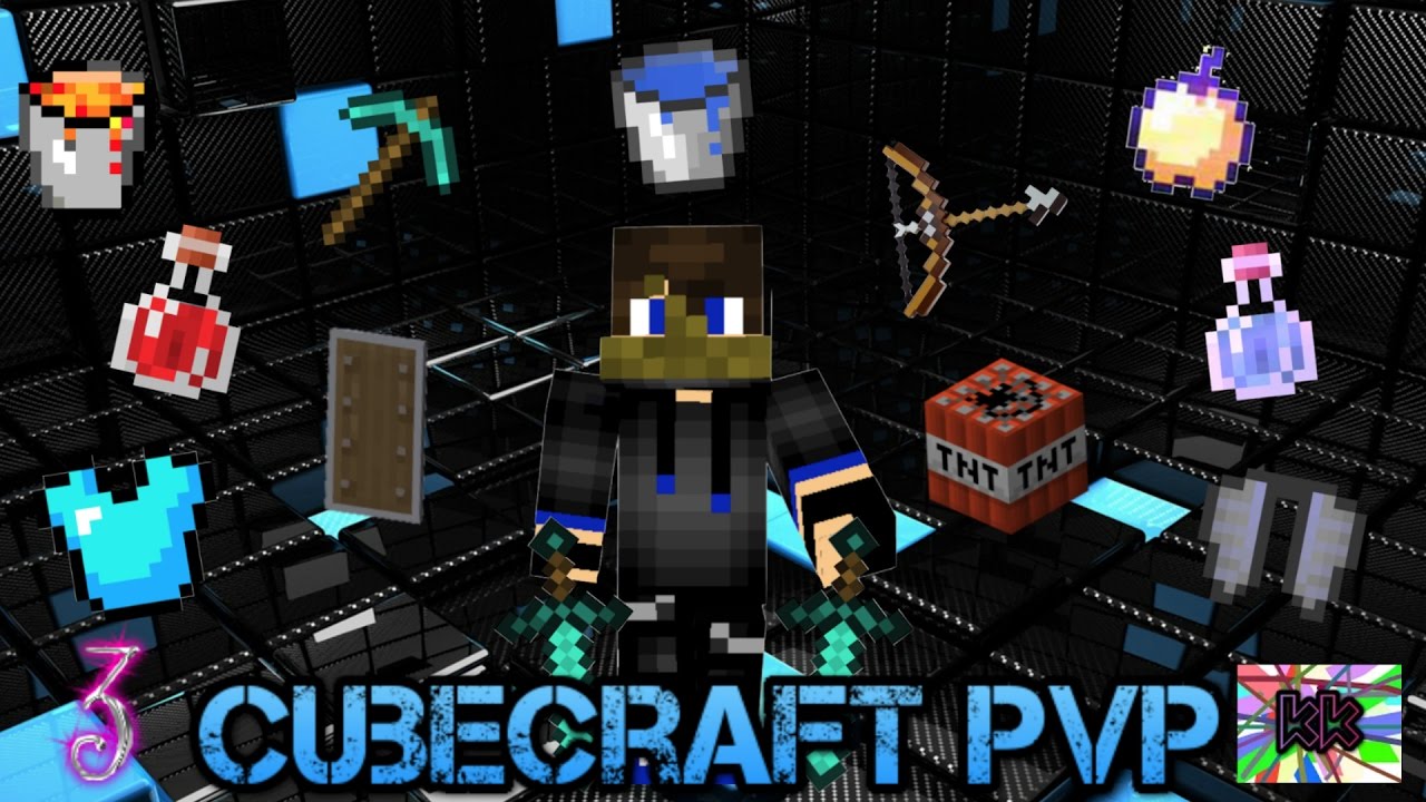 Minecraft PVP On Cubecraft #3 - Easy... - YouTube